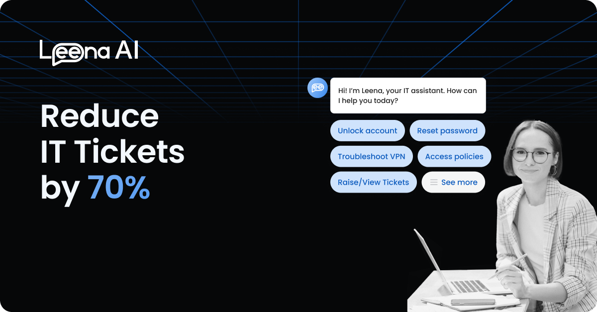 Efficient IT Service Desk with AI Assistant | Leena AI