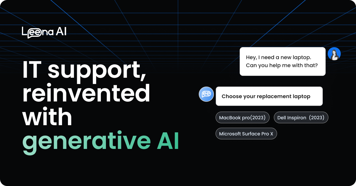 Reinvent IT Support Automation with Generative AI