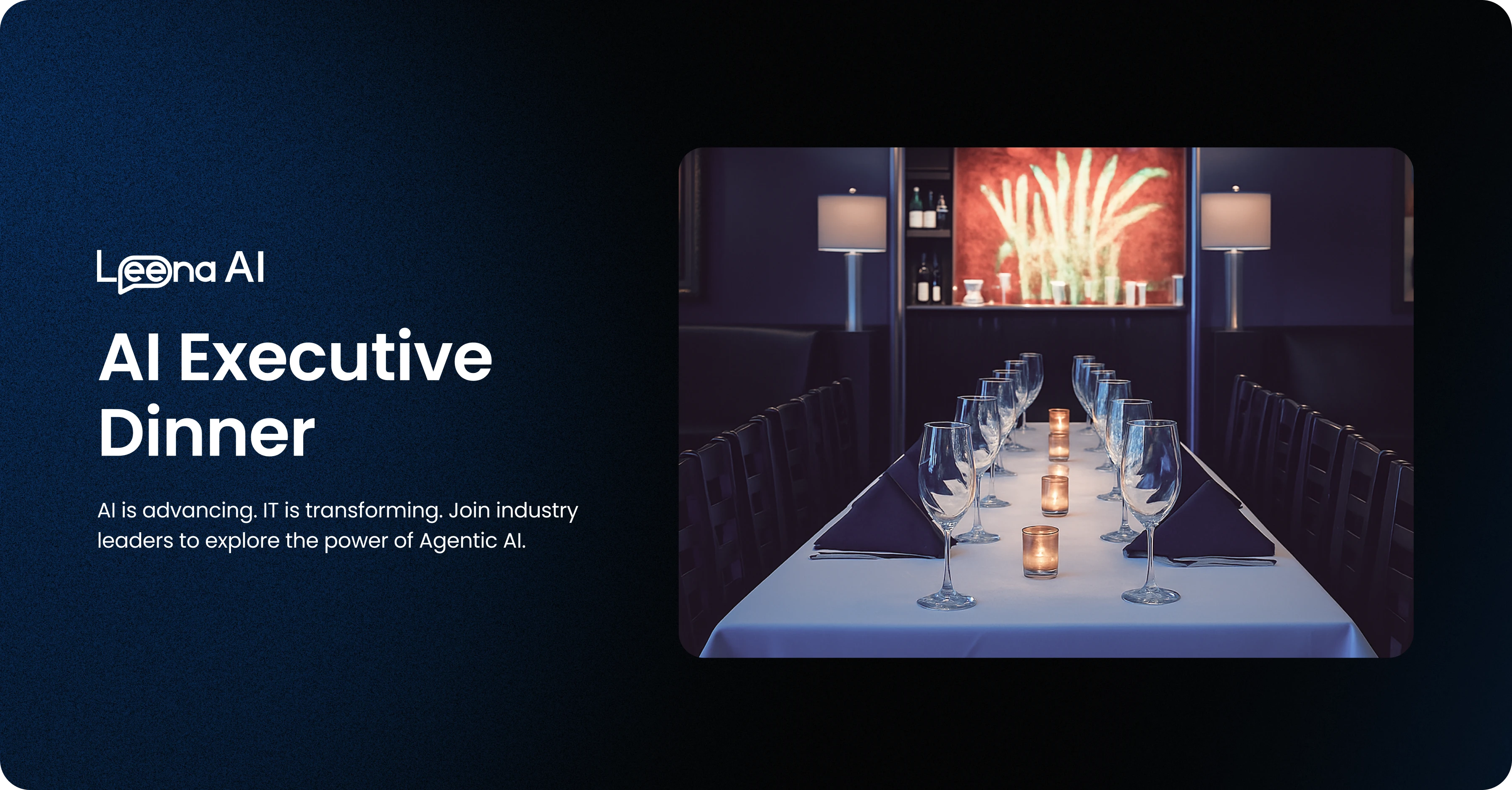 AI Executive Dinner Event for IT Leaders in Dallas