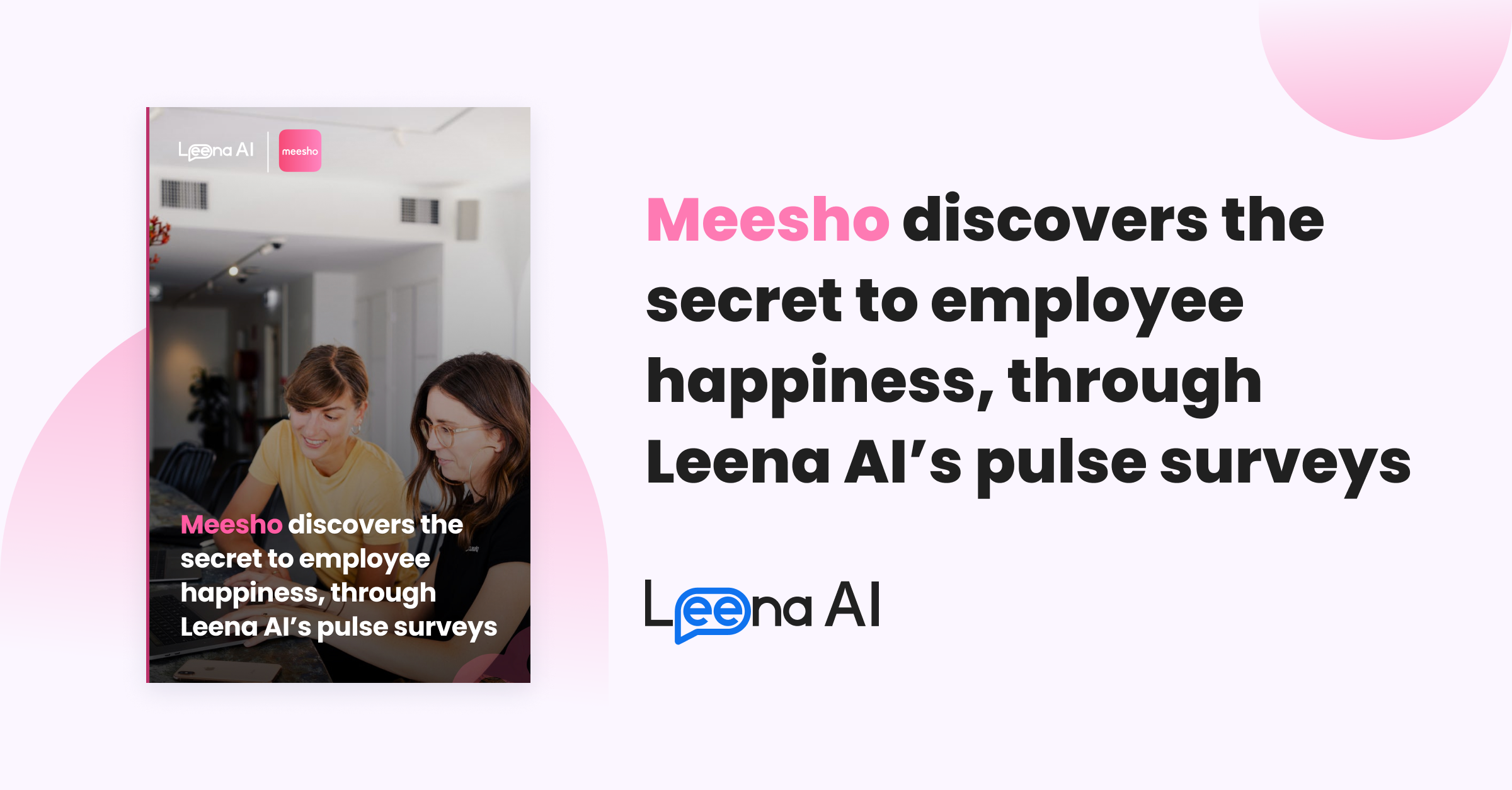 Leena AI’s pulse surveys help Meesho improve employee happiness